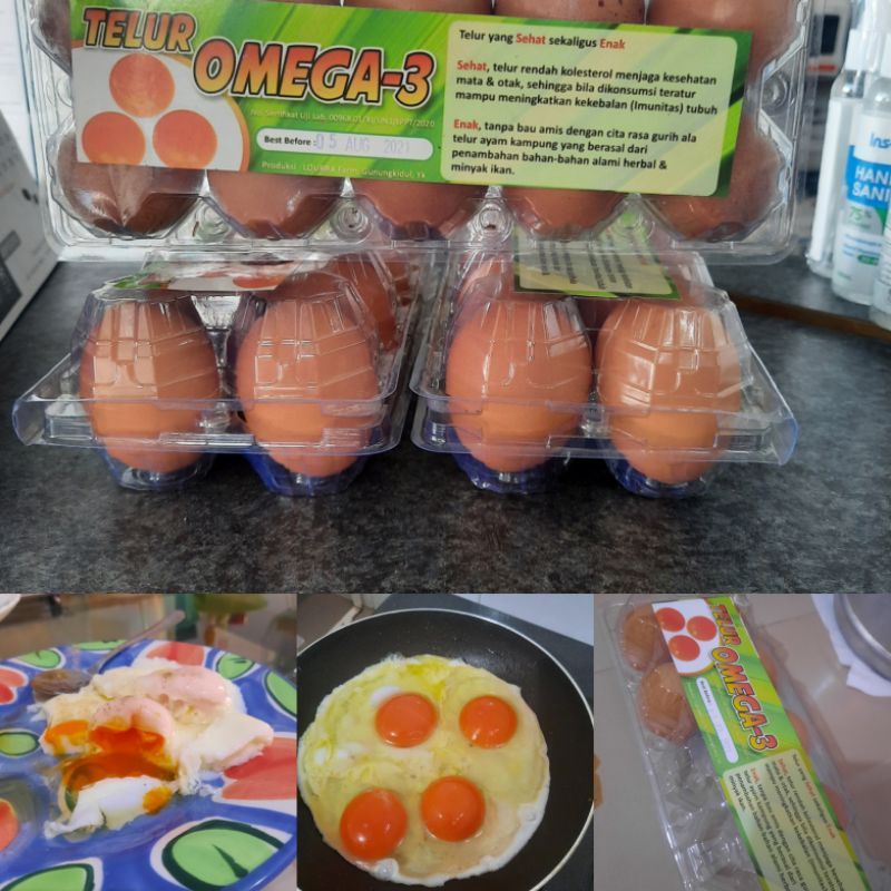 Jual [FRESH] Telur Omega 3 Kualitas Premium Grade A Langsung Dari ...
