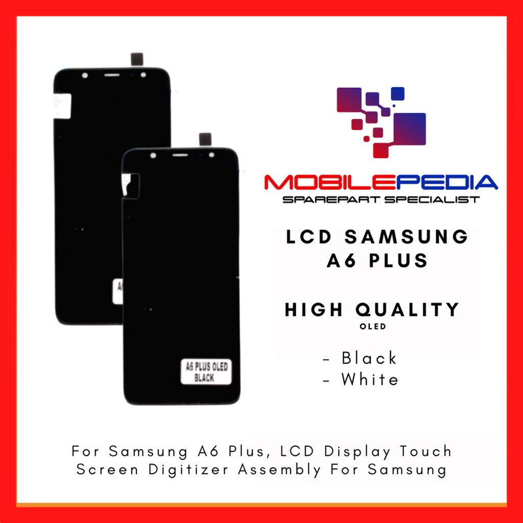 Jual LCD Samsung A6 Plus A605 2018 ORIGINAL Fullset Touchscreen Garansi 1 Bulan | Shopee Indonesia