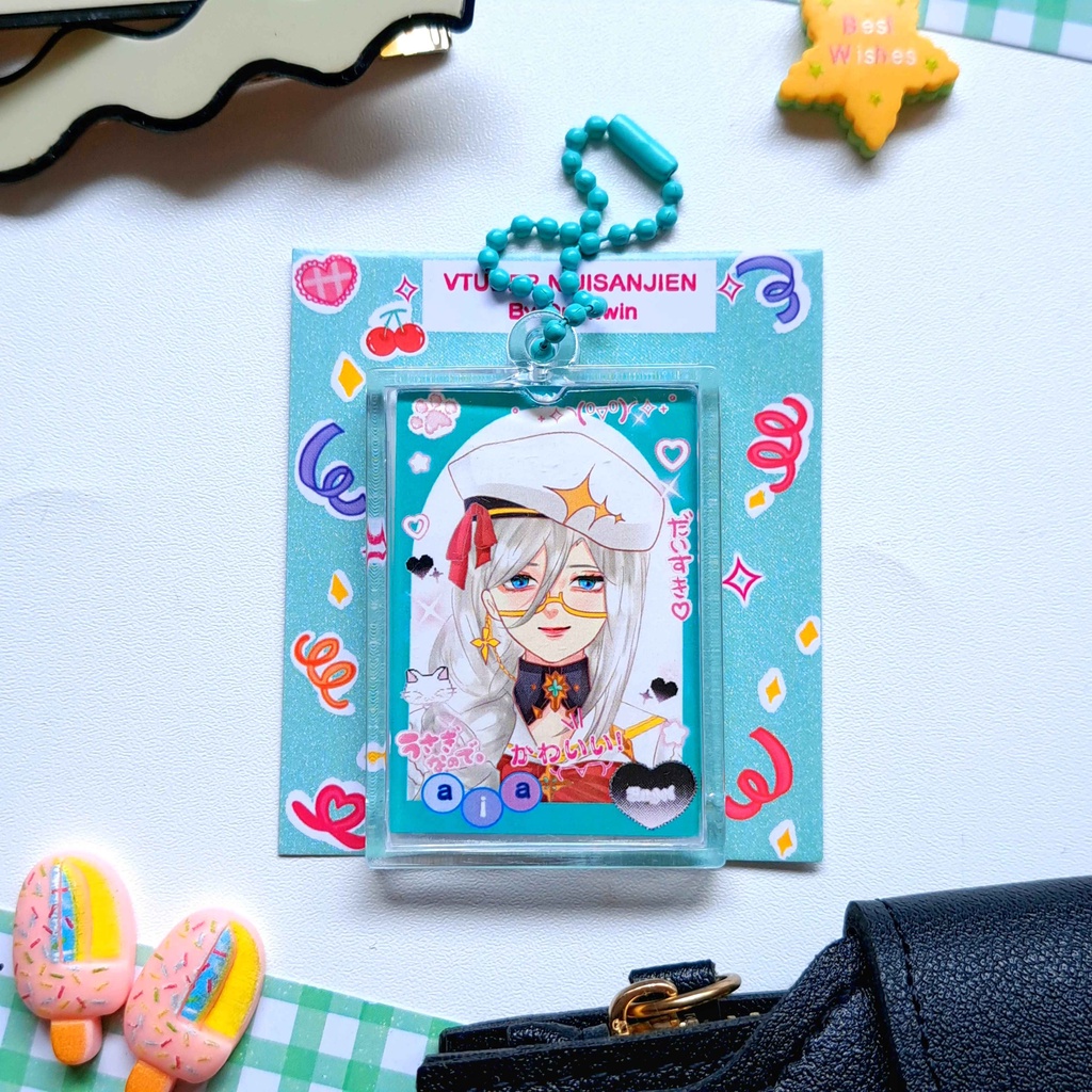Jual Vtuber Nijisanji Xsoleil & Iluna Photocard by Onintwin / Keychain ...