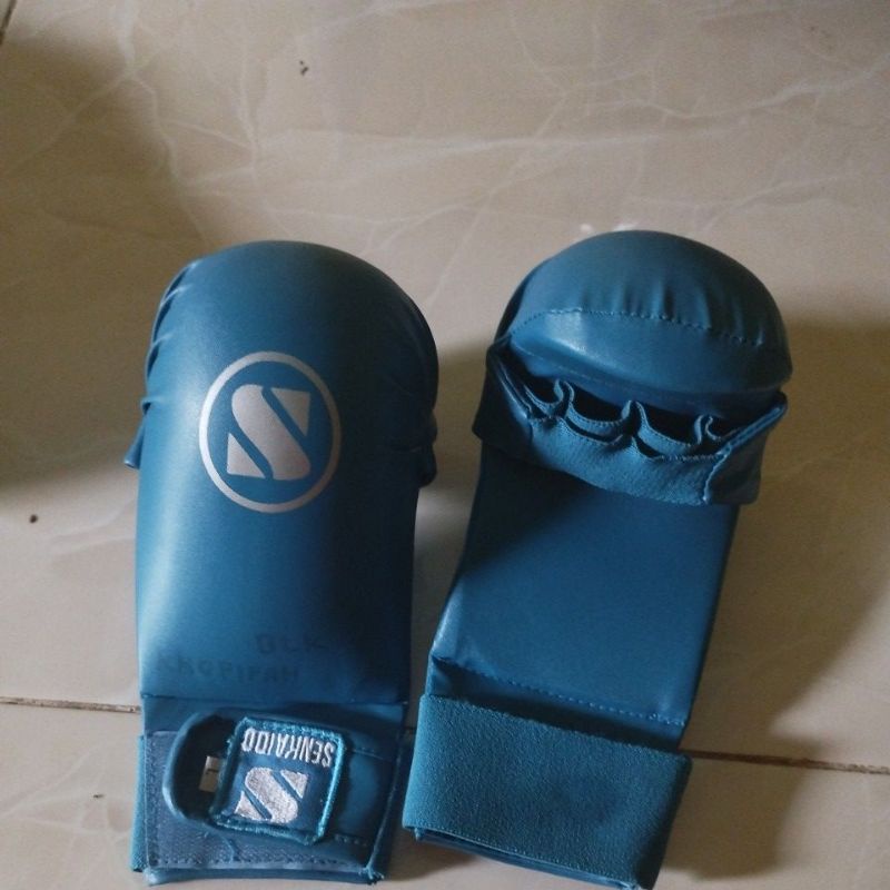 Jual hand protector senkaido original (biru) | Shopee Indonesia