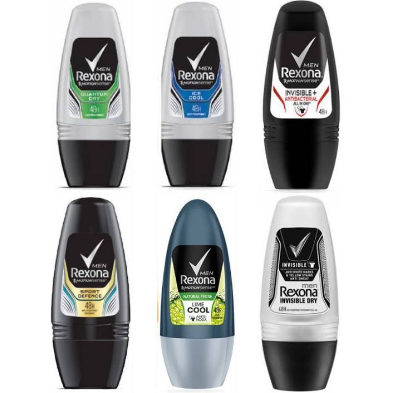 Jual REXONA MEN Roll On Deodorant 45ml | Shopee Indonesia