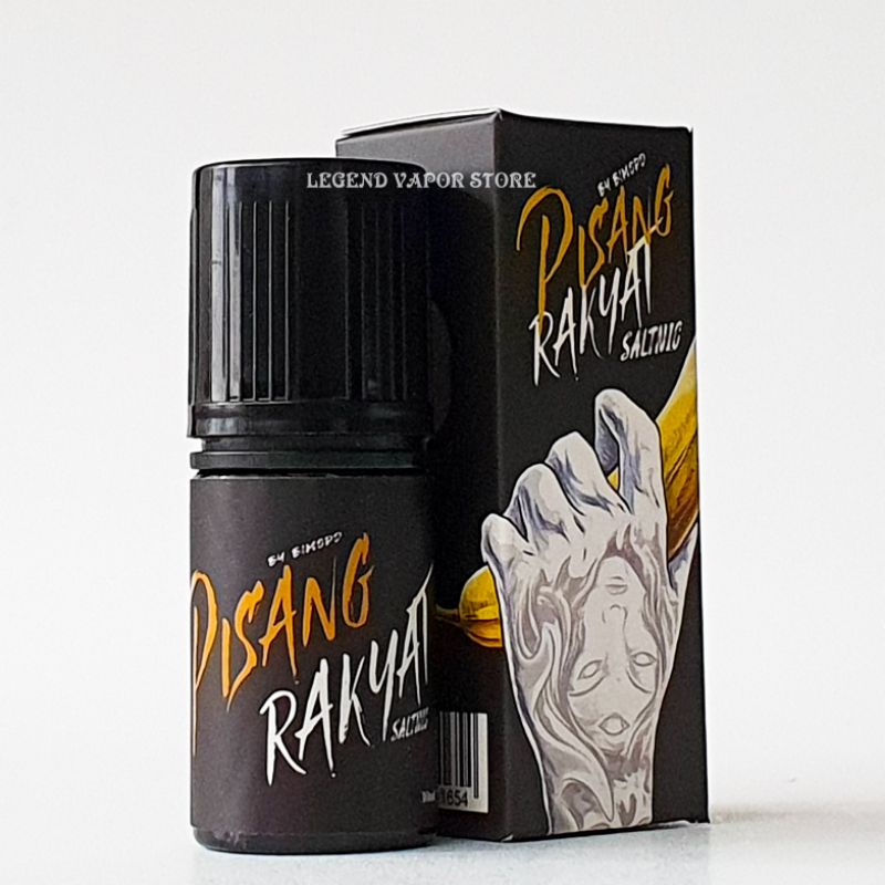 Jual SALT NIC - LIQUID PISANG RAKYAT Banana Cream 30ML 30MG AUTHENTIC ...