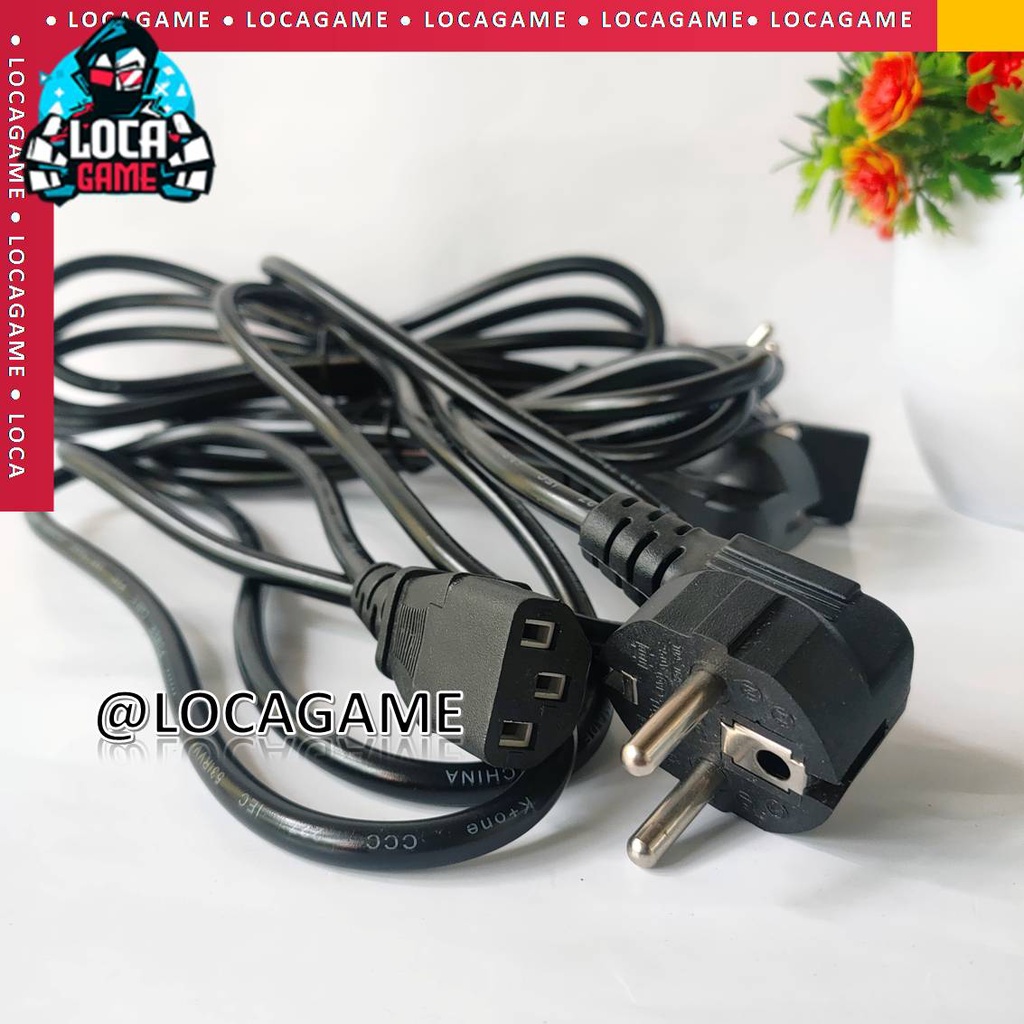 Jual KABEL POWER | KABEL AC LISTRIK PS3 FAT,PC | Shopee Indonesia