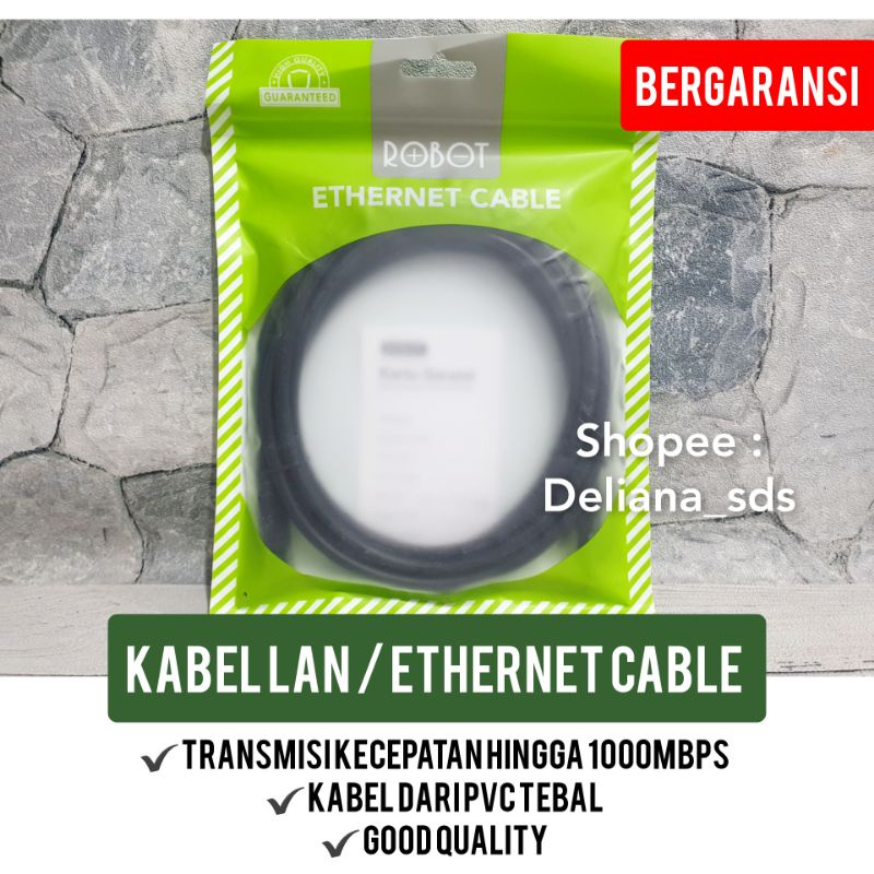 Jual Kabel Lan Robot RFC02 Garansi Resmi 1 Tahun Kabel Ethernet Robot RFC02 Kabel Lan 2 Meter ...