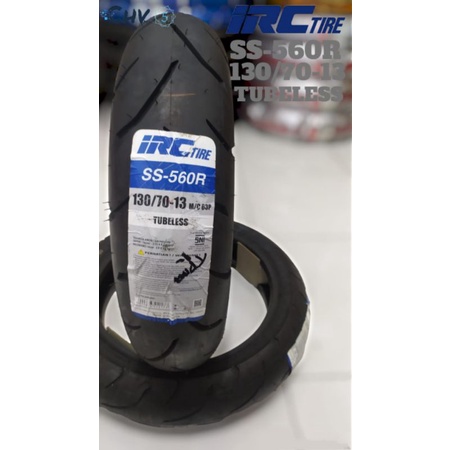 Jual IRC SS-560R 130/70-13 TUBELESS ,BAN LUAR BELAKANG NMAX IRC 130/70 ...