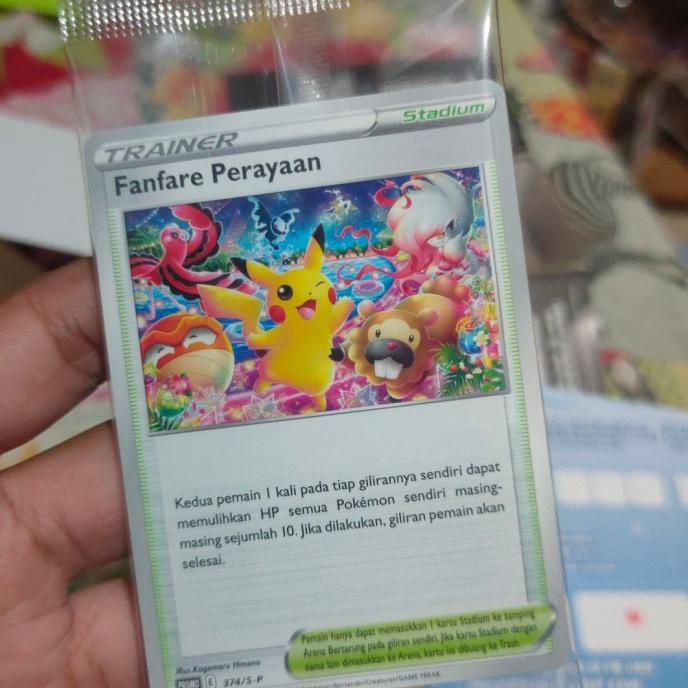 Jual Fanfare Perayaan promo kartu Pokemon Indonesia | Shopee Indonesia
