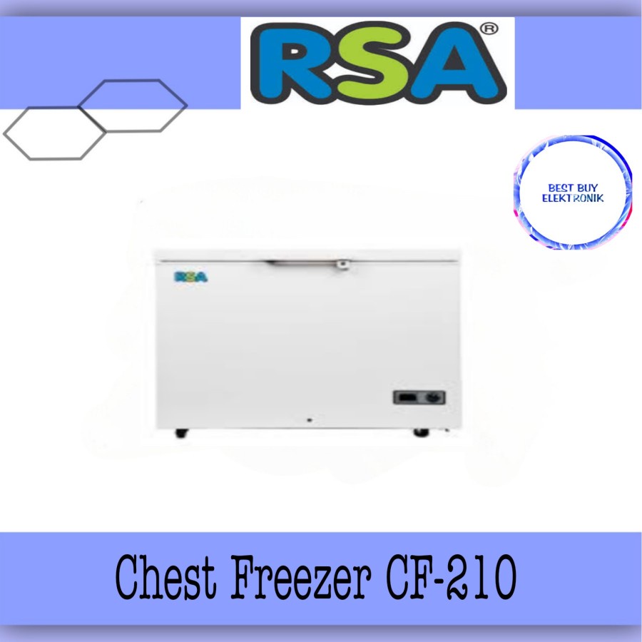 Jual CHEST FREEZER 199 L RSA CF 210 CF-210 CF210 FREEZER BOX | Shopee ...