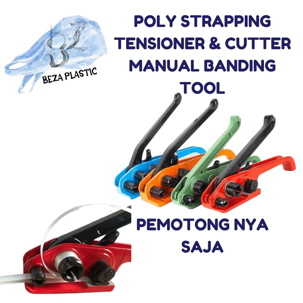 Jual Poly Strapping Tensioner Alat Manual Banding Tool Pemotong | Shopee Indonesia