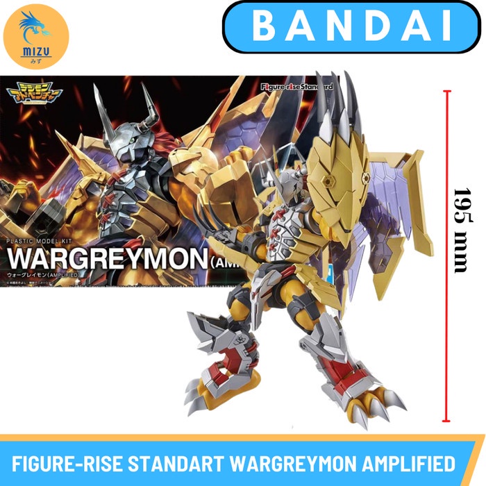 Jual Wargreymon Amplified Figure Rise Standard FRS BANDAI - Mokit ...