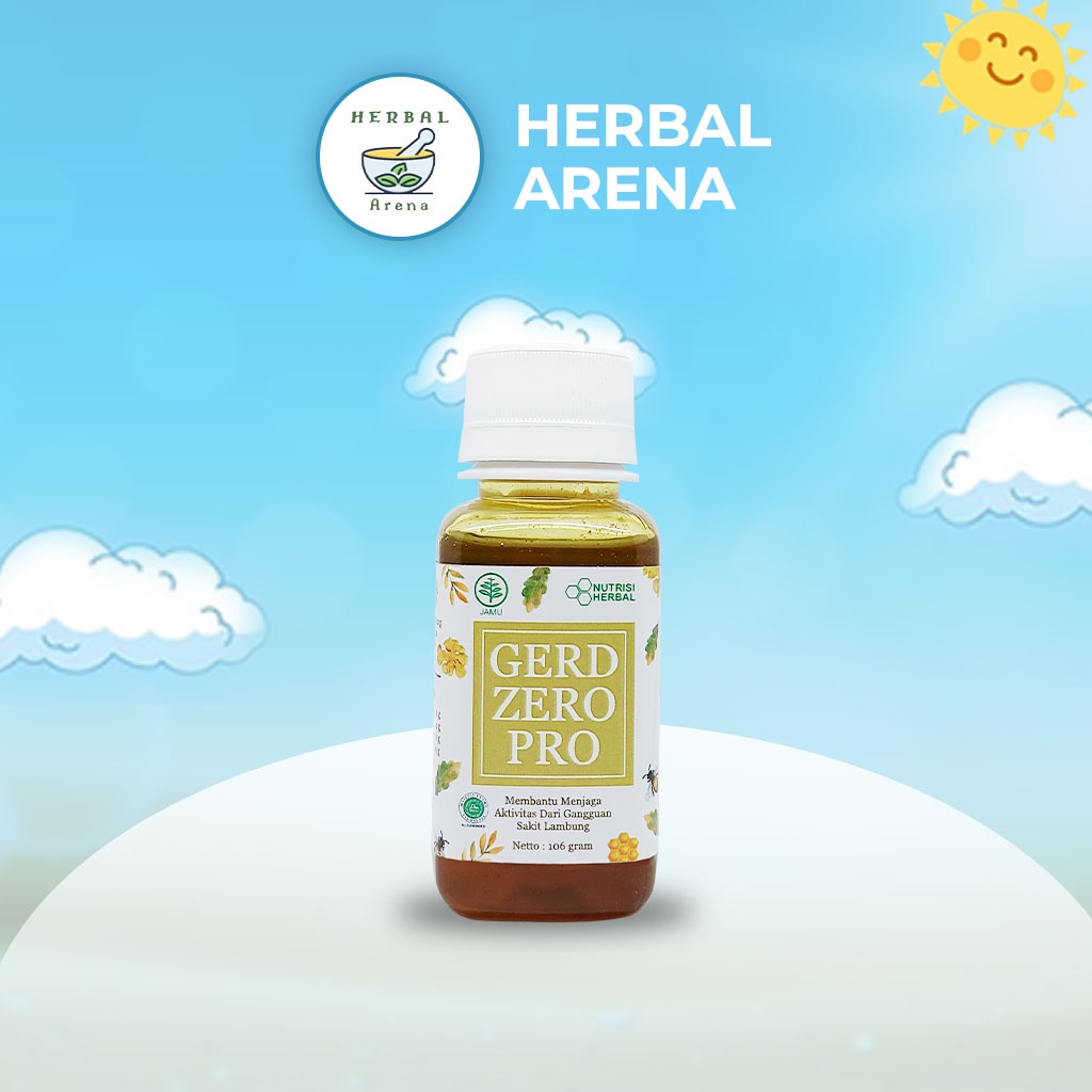 Jual GERD ZERO PRO 106GR OBAT LAMBUNG MAAG ANXIETY BERBAHAN MADU HERBAL ...