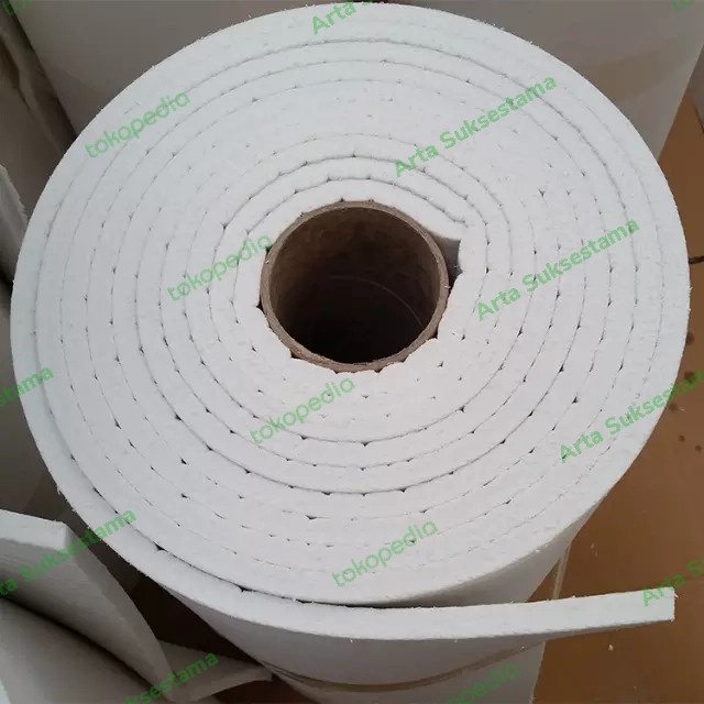Jual CERAMIC FIBER PAPER 6MM X 61CM X 10M KERTAS KERAMIK D200KG ...