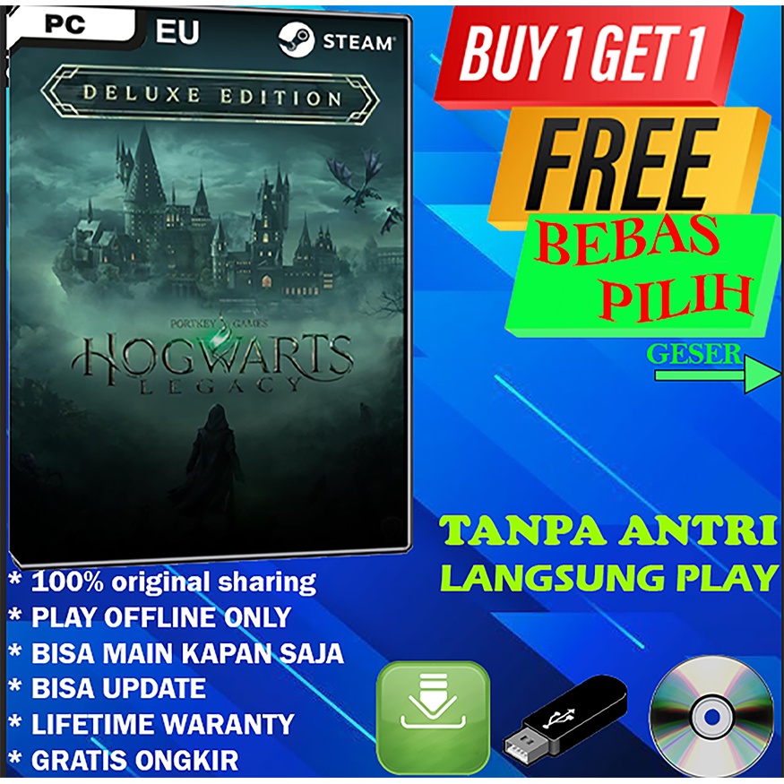 Jual Hogwarts Legacy : Digital Deluxe Edition PC | Shopee Indonesia