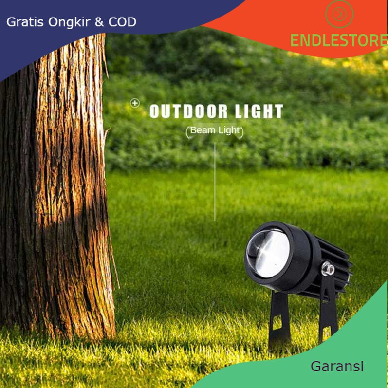 Jual Lampu Sorot Garden Spotlight Beam Light 3W - KU-02 | Shopee Indonesia