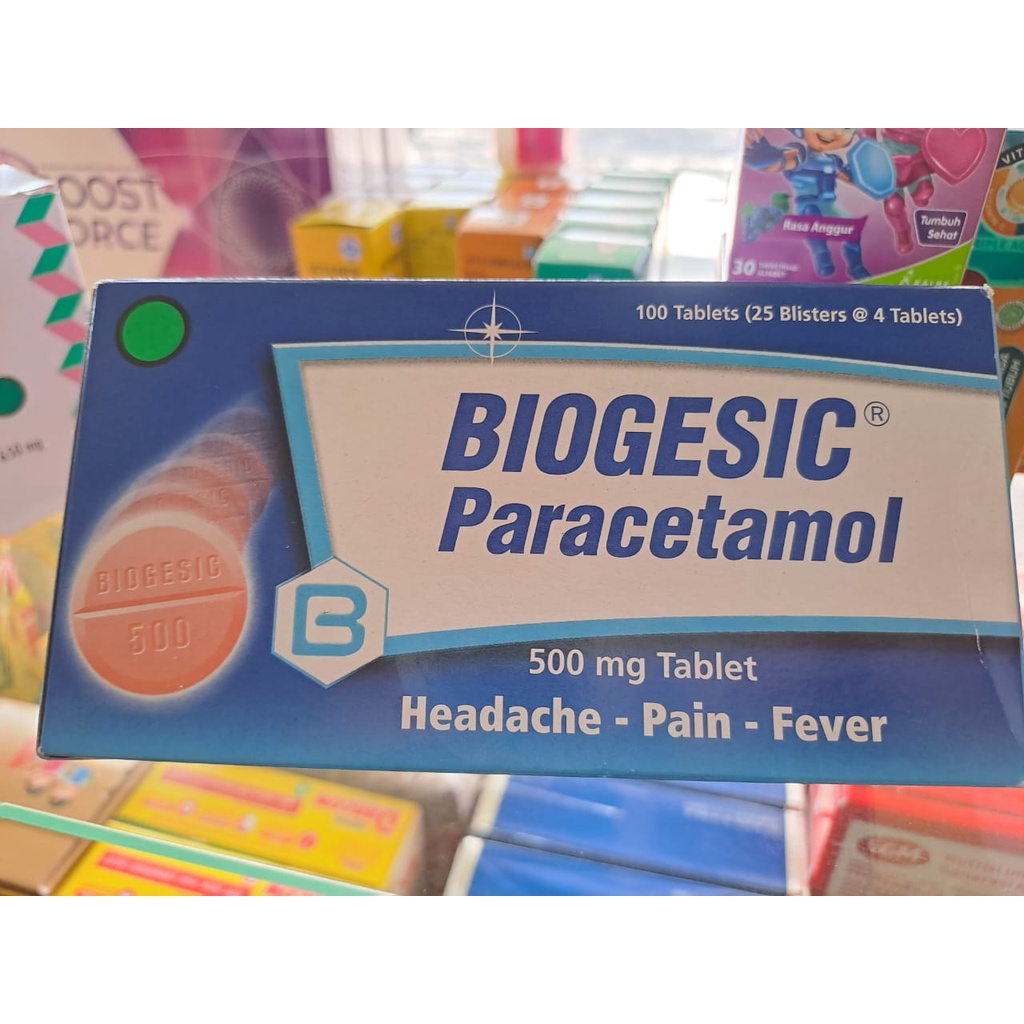Jual Biogesic / strip isi 4 tablet | Shopee Indonesia