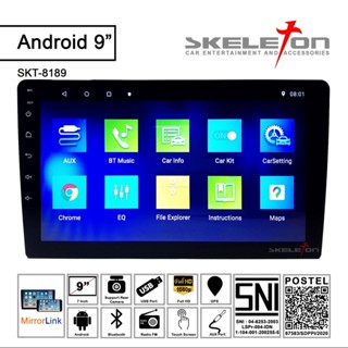 Jual Head Unit Android 9 inch Skeleton 8189 Double Din Bluetooth GPS ...