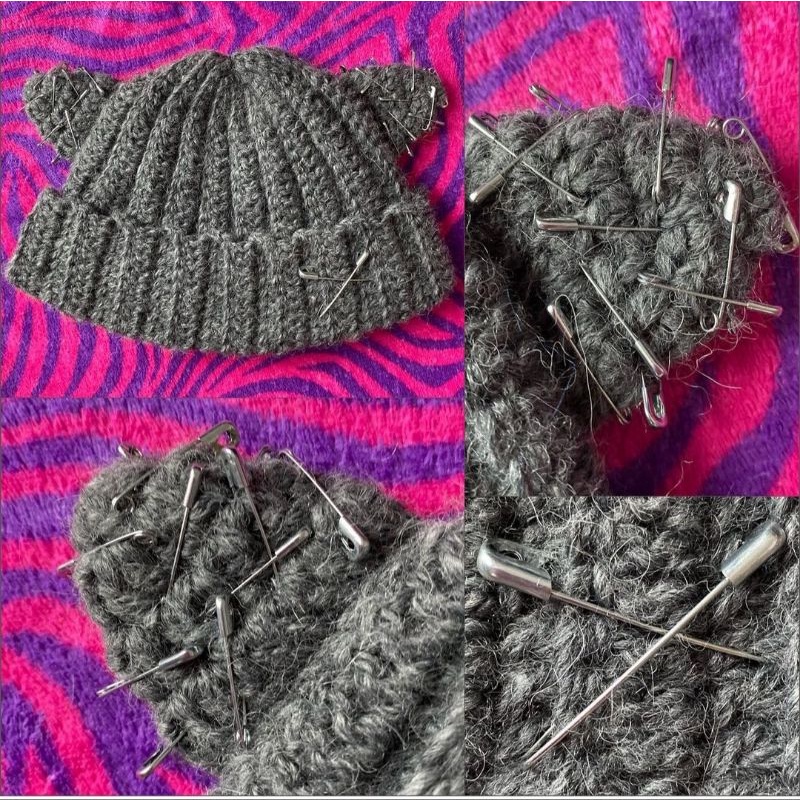 Jual HANDMADE NEW JEANS KITTY BEANIE CAT EAR BUCKET HAT/TOPI KELINCI ...