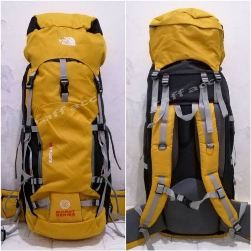 Jual Termurah Tas Pendaki Gunung 60 Liter The North Face Elextra Tas ...