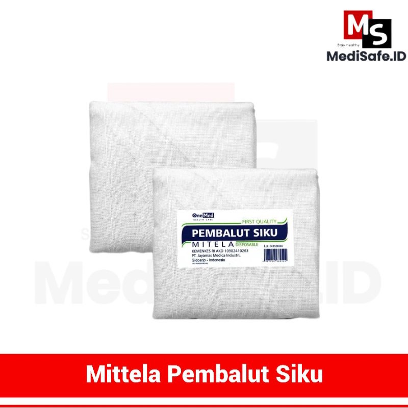 Jual Mitela Non Woven Mitella Pembalut Siku Segitiga Satuan | Shopee ...