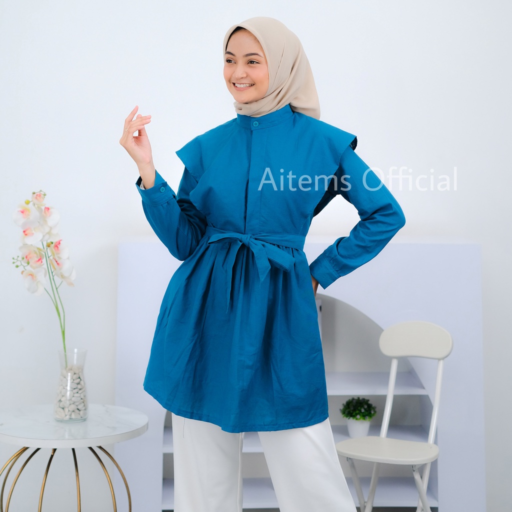 Jual Siena Tunik - Aitems Official - Tunik M/L/XL/XXL Jumbo Kemeja ...