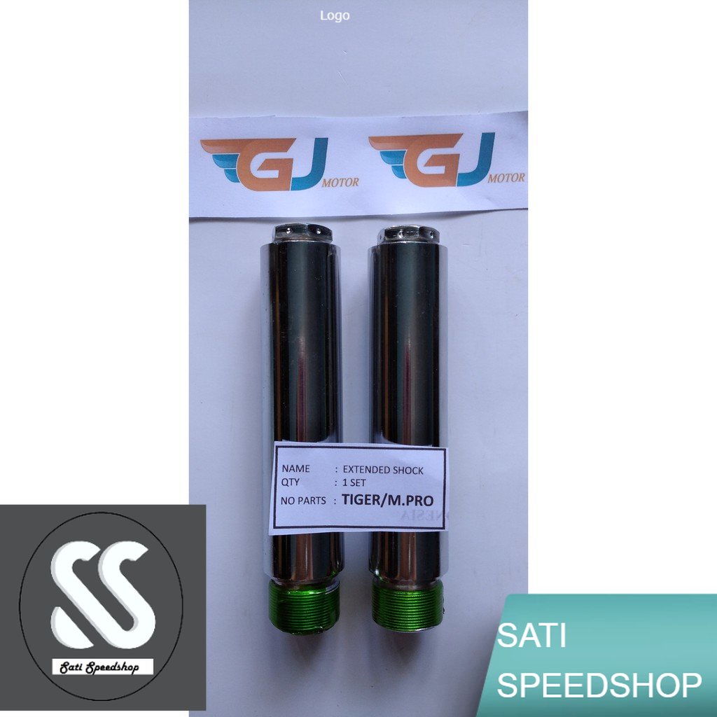Jual Peniggi shock depan atau sambungan shock TIGER / M.PRO panjang 15 ...