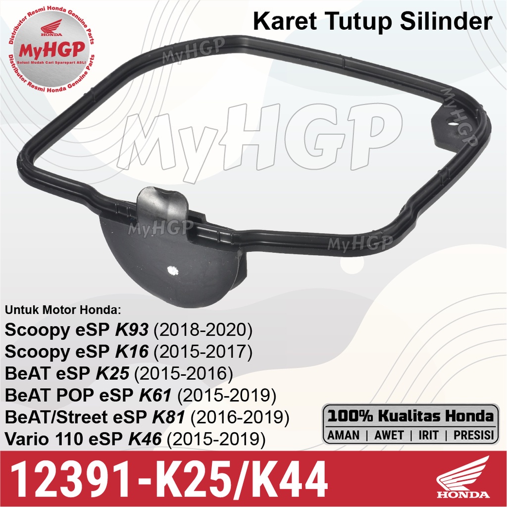 Jual Karet Tutup Silinder Head BeAT Street Scoopy Vario 110 K46 eSP ECO ...