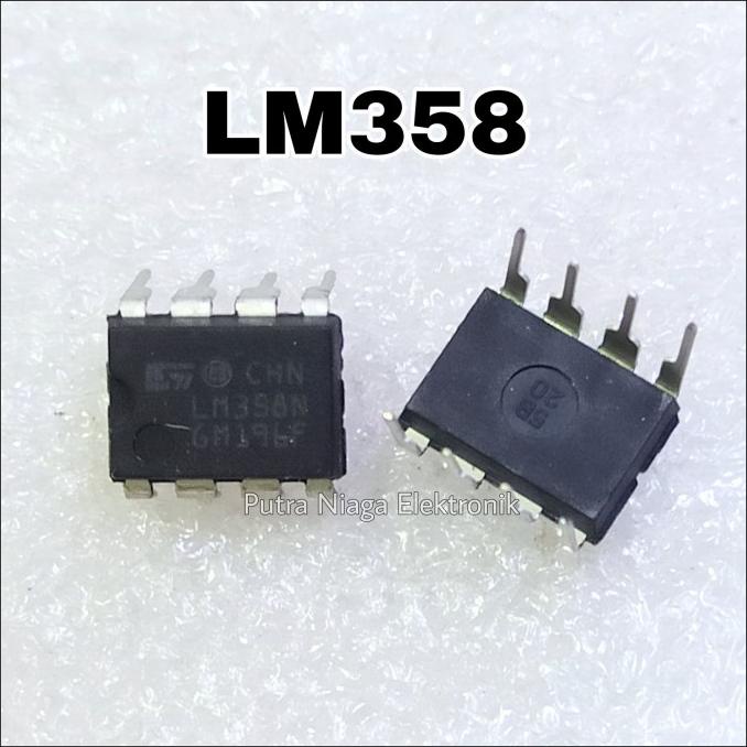Jual ic LM358 Dip 8 Pin LM358N LM358P Dual Op Amp putr4n14 dijamin | Shopee Indonesia