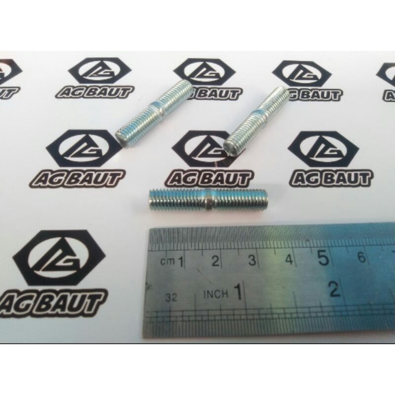 Jual Baut Tanam 7x7x35 / Baut Manifol M7 | Shopee Indonesia