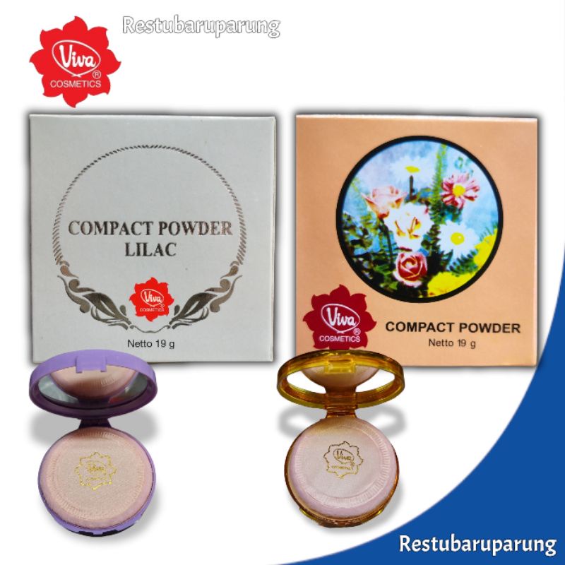 Jual Bedak Viva Compact Powder 19 gr | Shopee Indonesia