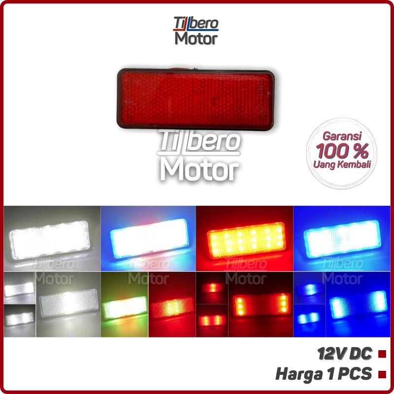 Jual Lampu Rem Stop Tambahan Motor LED 2 Mode Running Kedip / Lampu ...