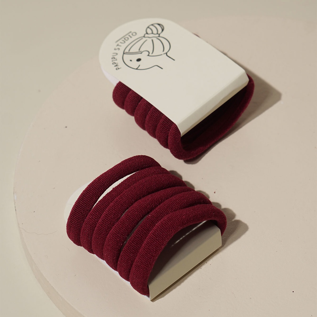 Jual Papipu studio Ikat rambut donut soft premium ( 6pcs ) | Shopee ...