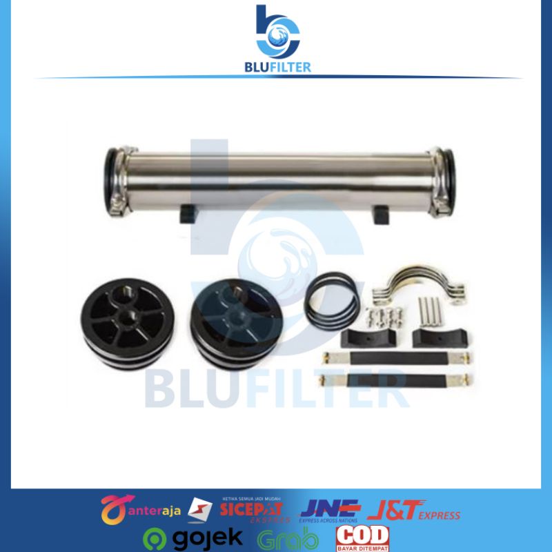 Jual HOUSING MEMBRAN SS 4021 STAINLESS STEEL SEAMLESS SEAMED 1000GPD | Shopee Indonesia