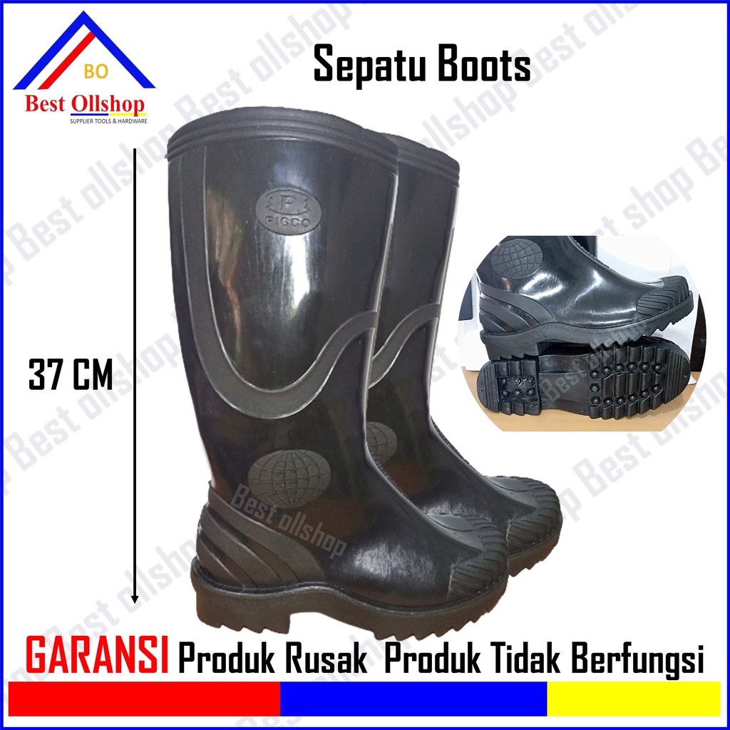 Jual Sepatu Boots Karet Panjang Sepatu Boot Sawah Sepatu Boot Petani ...