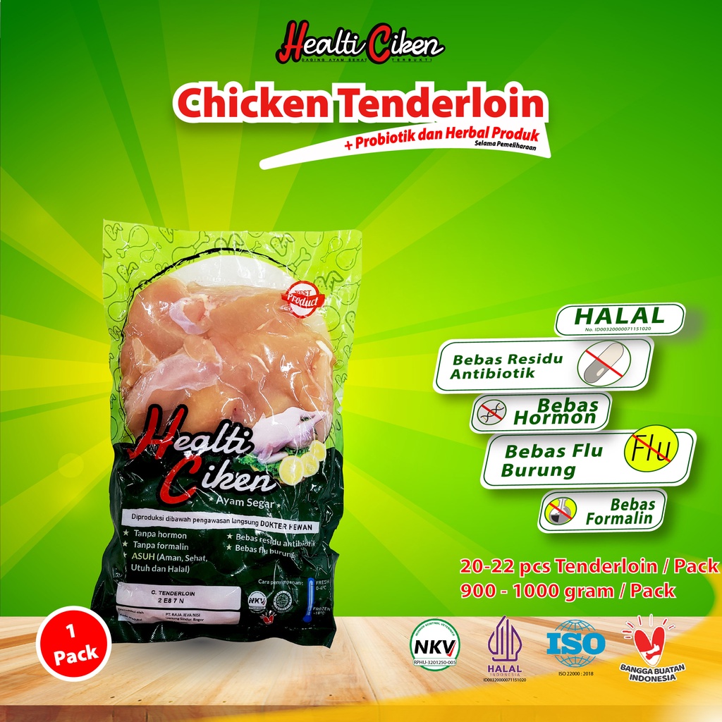 Jual HEALTI CIKEN Ayam Tenderloin | Ayam Probiotik & Herbal Produk ...
