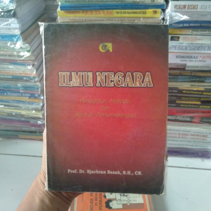 Jual Buku Ilmu Negara Oleh Sjachran Basah | Shopee Indonesia