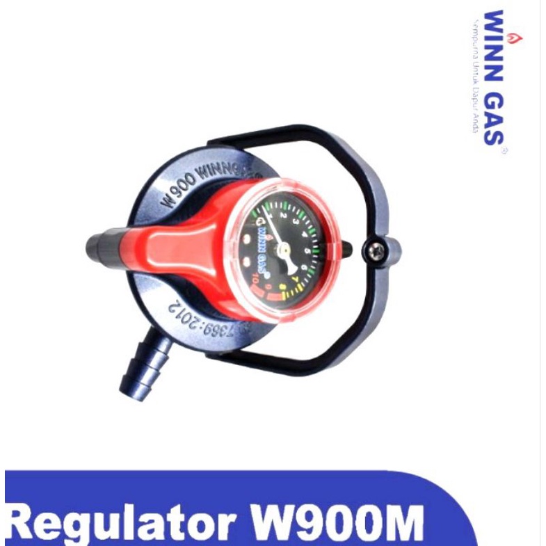 Jual REGULATOR KOMPOR GAS LPG WIN GAS W 900 M DOUBLE LOCK (PENGUNCI ...