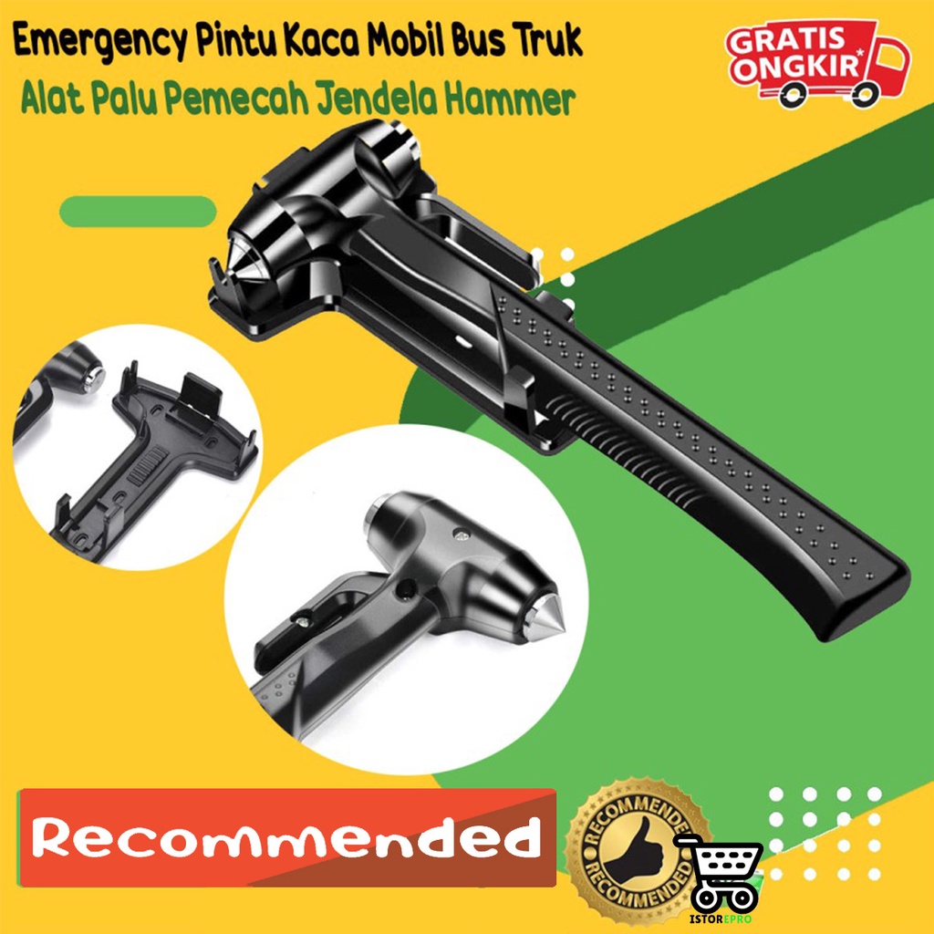 Jual Emergency Pintu Kaca Mobil Bus Truk Alat Palu Pemecah Jendela ...