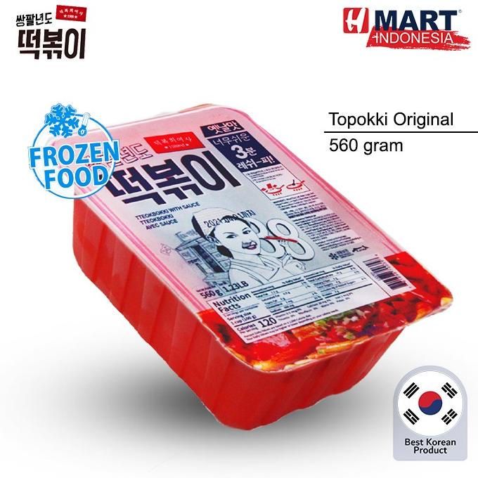 Jual Topokki 88 Tteokbokki Original 560gr - Kue Beras Korea Dgn Saus ...