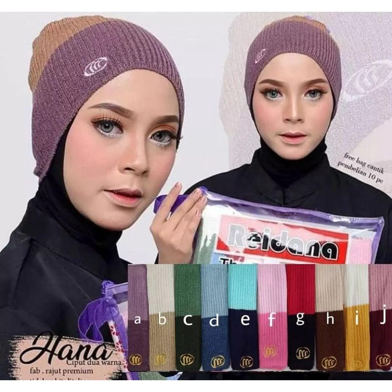 Jual inner rajut reidana 2 warna original premium 10 pcs Free Tas Pouch ...