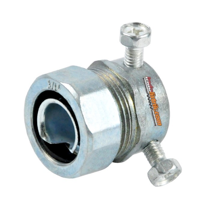 Jual Connector Flexible Conduit Ke Pipa Screw 3/8" FTPS 12 Duratech ...