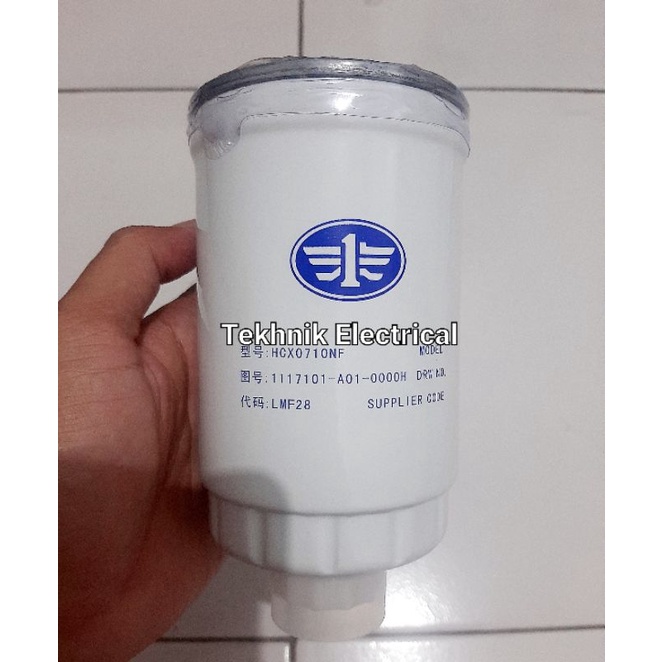 Jual Fuel Filter Solar Fawde 4DX 1117101-A01-0000H | Shopee Indonesia