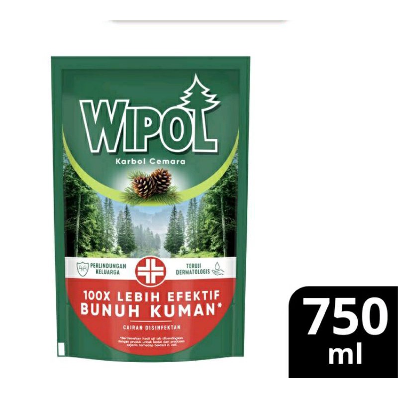 Jual Wipol Pembersih Lantai Karbol 750 ml | Shopee Indonesia