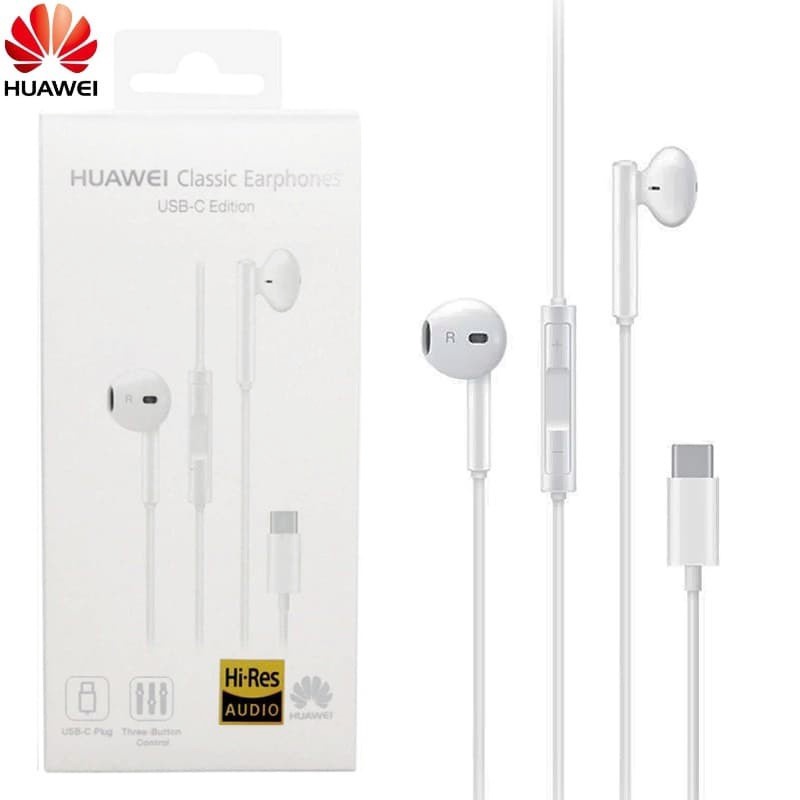 Jual Handsfree Headset HUAWEI Type C P20 PRO, P30 PRO CM33 ORIGINAL ...