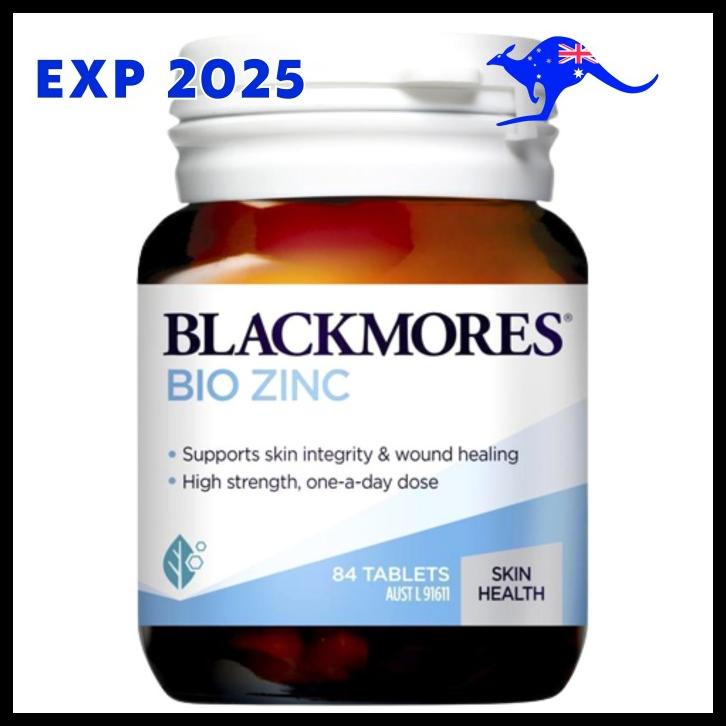 Jual Blackmores Bio Zinc 84 Tablets Australia Vitamin C Plus 168 Tablet ...