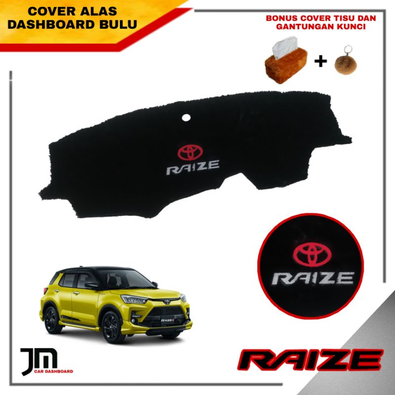 Jual Cover alas karpet pelindung dashboard mobil toyota RAIZE / RAIZE ...