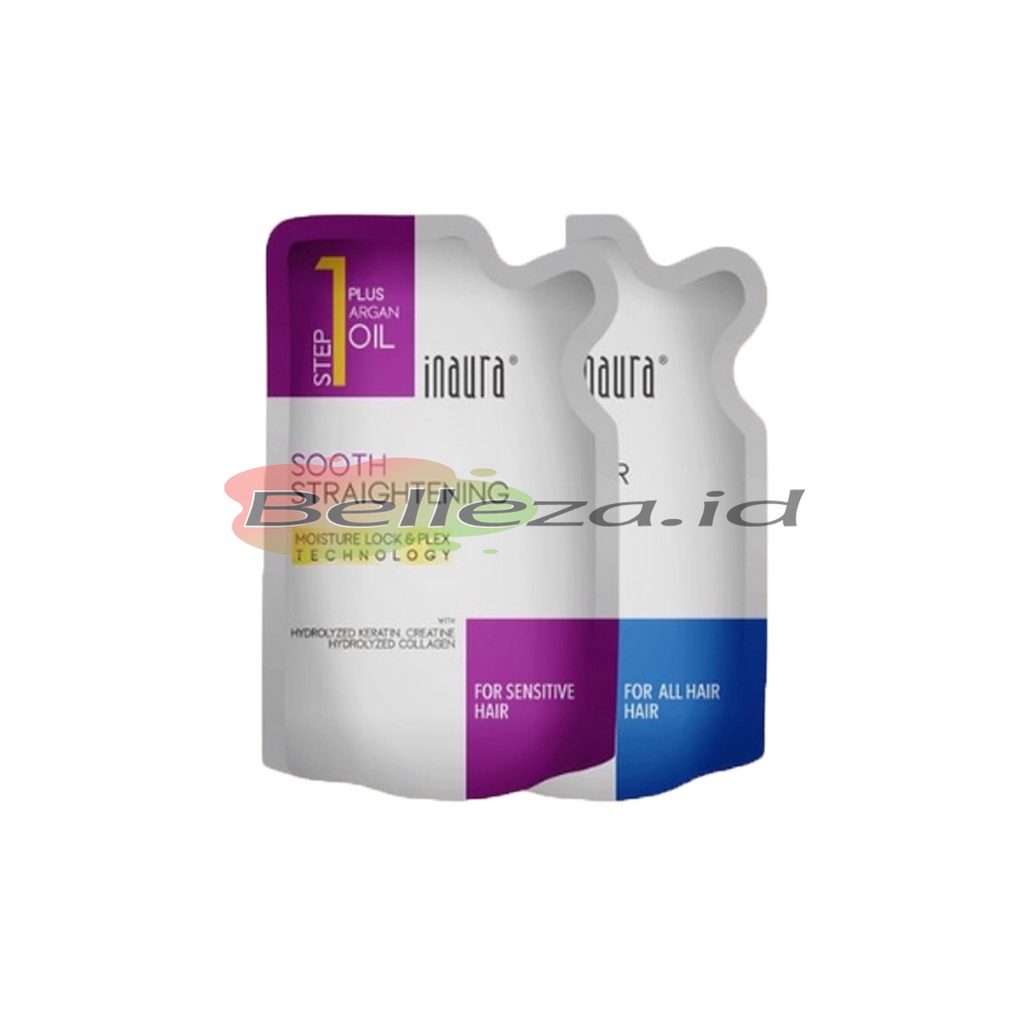 Jual Inaura Magia Straight Smoothing Keratin System Step 1&2 130ml ...