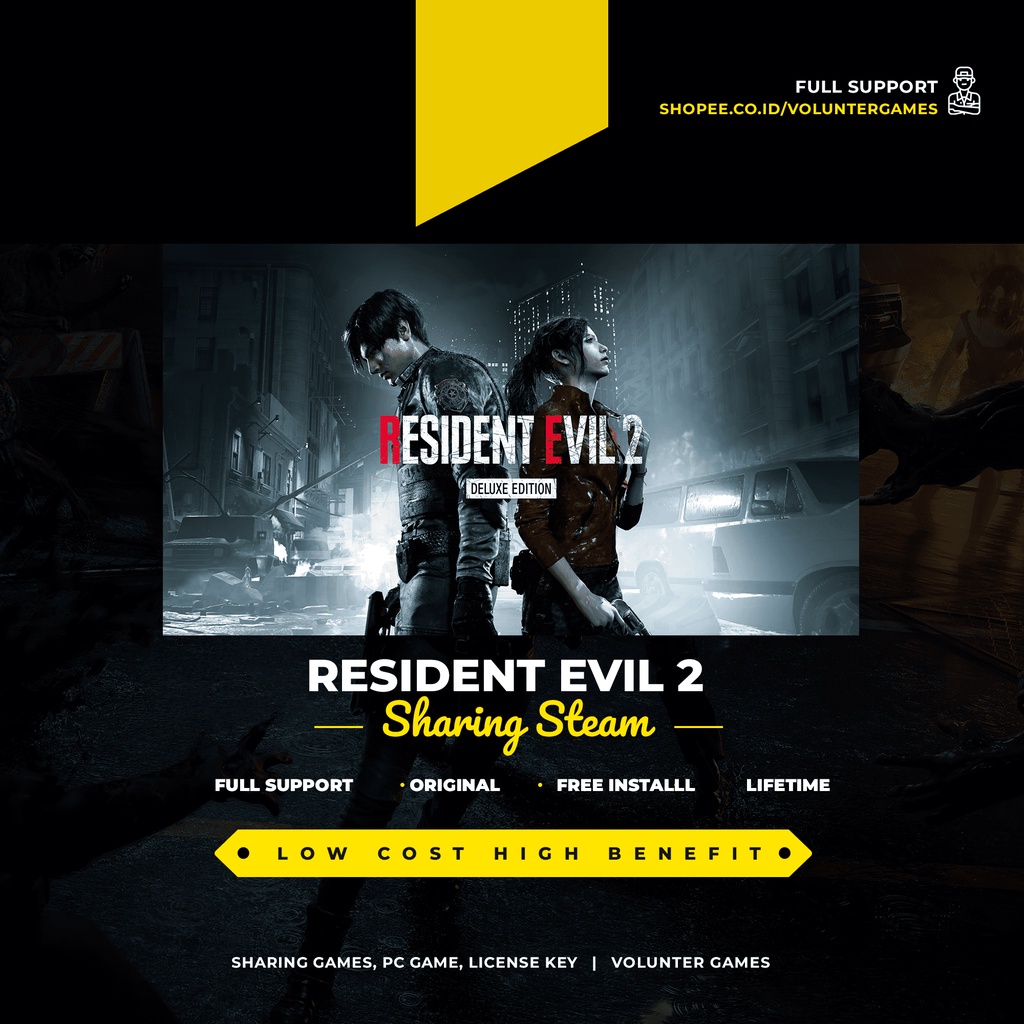 Jual RESIDENT EVIL 2 DELUXE EDITION PC ORIGINAL | Shopee Indonesia
