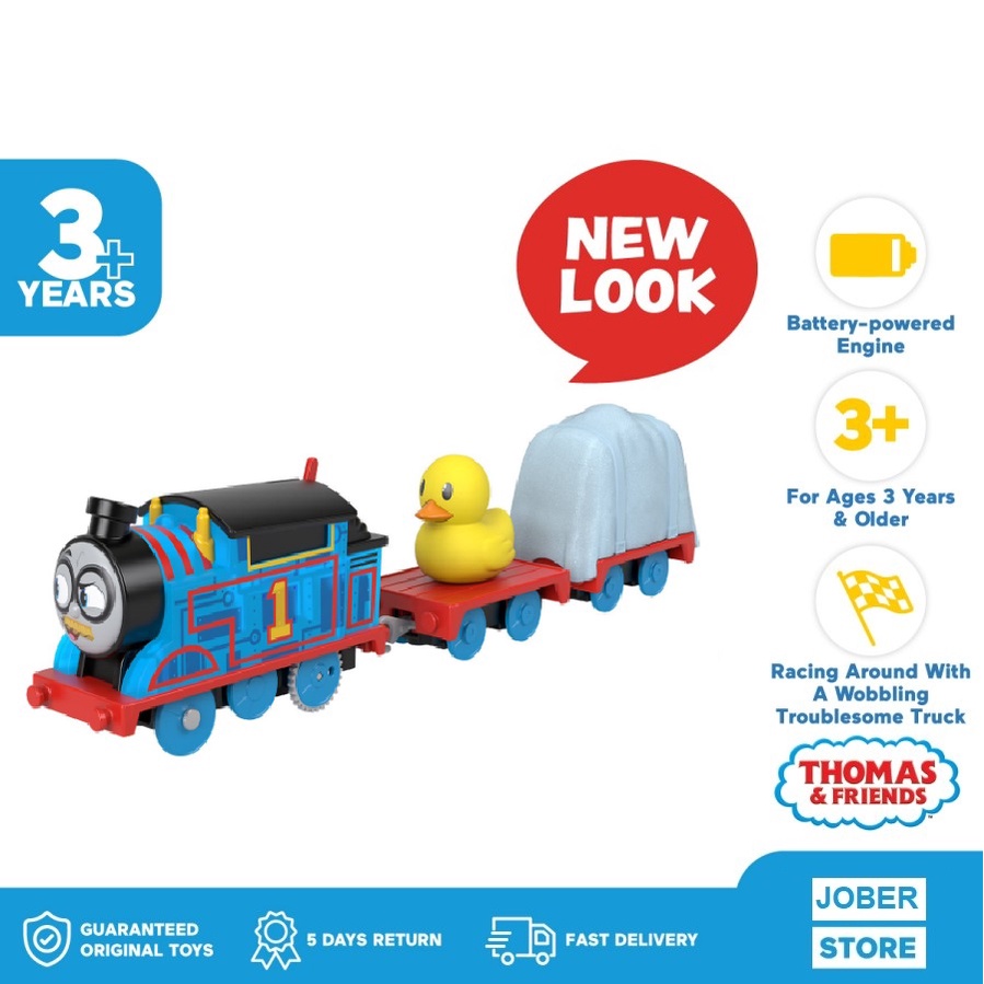 Jual (FRESH - BARU) NEW LOOK Thomas & Friends Motorized Engine Secret ...