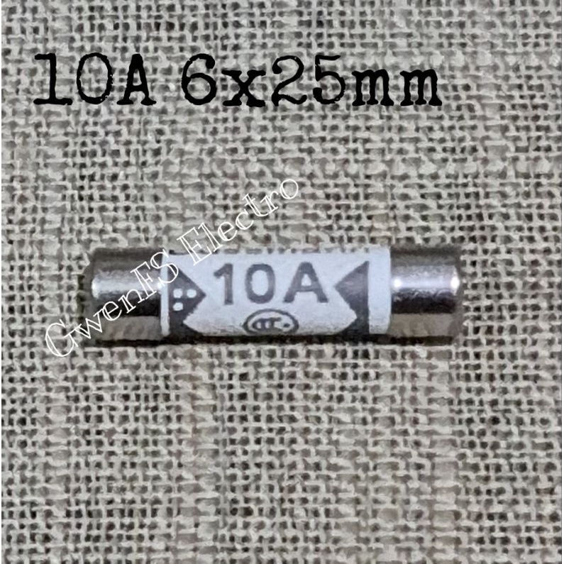 Jual Fuse AC Keramik Sekring AC Sekering Ceramic 6x25mm 5A 10A 13A 16A 250V | Shopee Indonesia