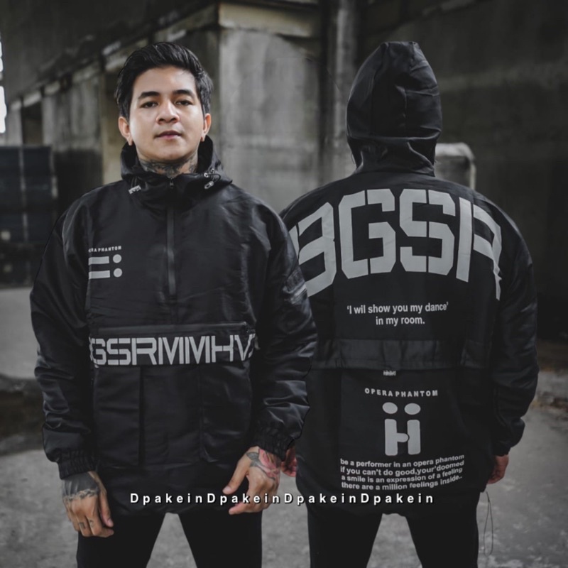 Jual BGSR Phantom Jaket Parasut Jaket Pria Jaket Cougle Jaket Outdoor ...