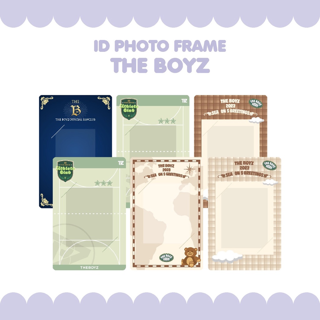 Jual Id Photo Frame (by fanmade) - The Boyz | Shopee Indonesia